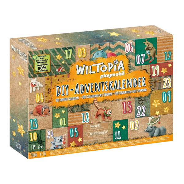 Advent kalendar putovanje oko sveta Wiltopia Playmobil 35038