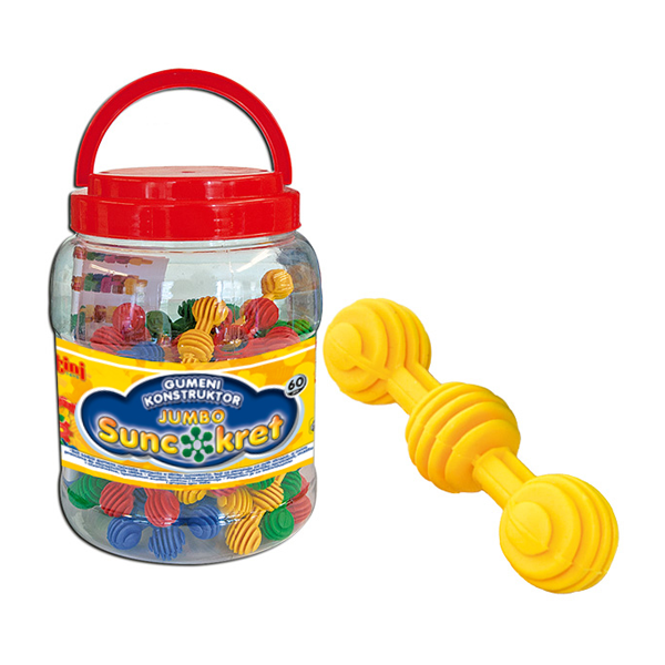 Jumbo suncokret gumeni konstruktor 20531