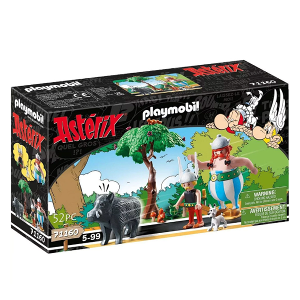 Lov na divljeg vepra Asterix Playmobil 35079