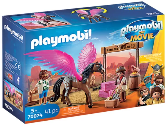 Playmobil Movie Marla i Del sa letećim konjem