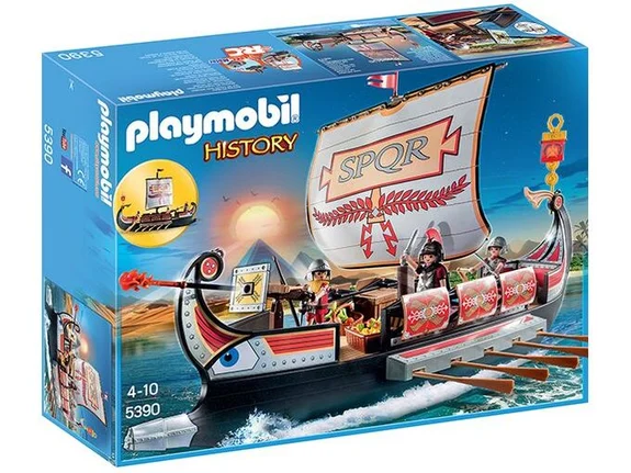 Playmobil Set Egipat Brod rimskih ratnika