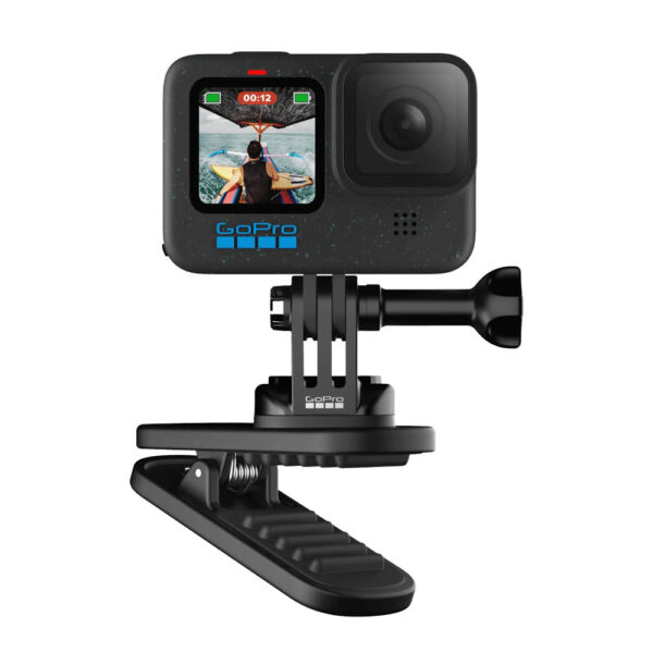 GOPRO Magnetic Swivel Clip Camera Clip + 360 Rotation + Magnetic Base