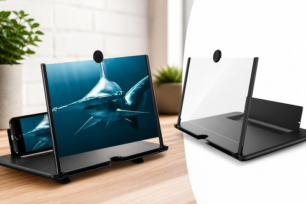 ZoomZi lupa za mobilni telefon, uvećanje 3-5x, 3D efekat    Kao mini TV