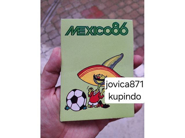 Mexico 1986 NAGRADNO BLOKČE albuma Yu