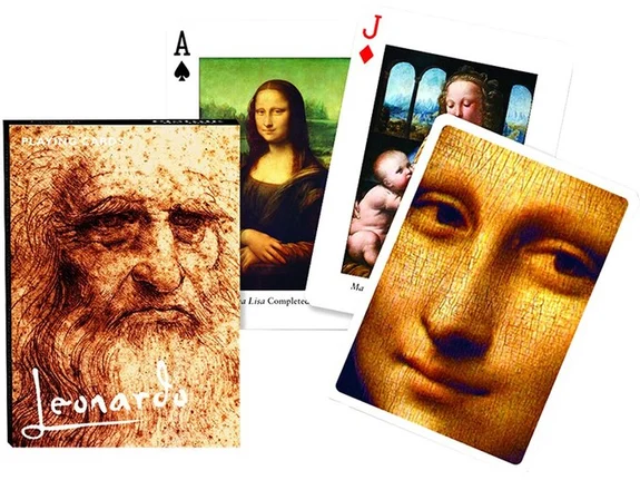 Piatnik Karte kolekcionarske Leonardo