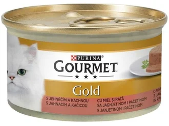 Gourmet Hrana za mačke Gold Jagnjetina i pačetina 85g