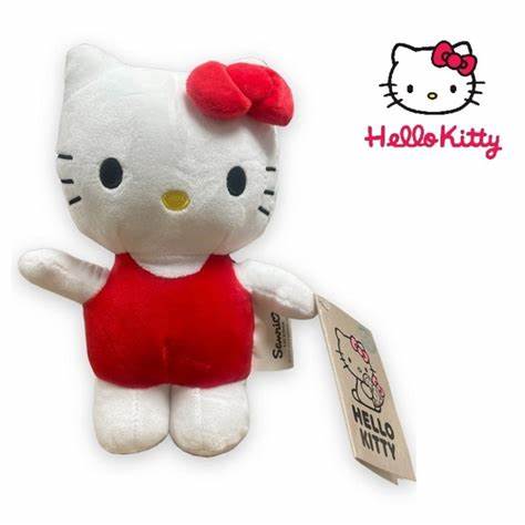 Hello Kitty Crvena plišana igračka