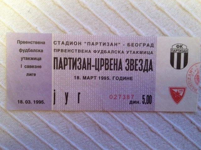 PARTIZAN-CRVENA ZVEZDA