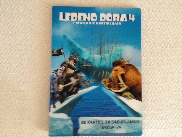 Ice Age 4 - 3D, kartice 1 po izboru