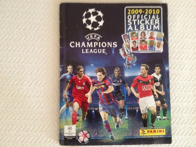 Champions League 2009/2010, sličice vađene 1 po izboru