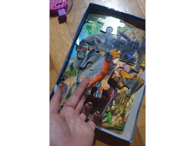 PUZZLE 2 komada po 20 Disney 3+ Lion king