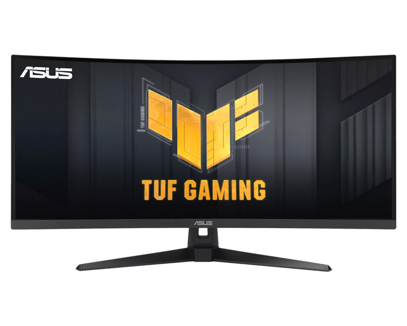 ASUS - 34 inča TUF Gaming VG34VQ3B zakrivljeni gaming monitor crni