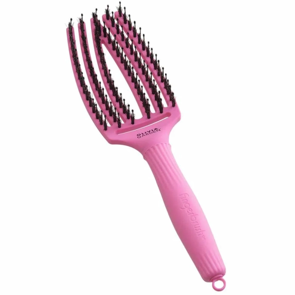 Olivia Garden Finger Brush Bubble Pink