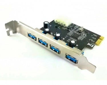 MAIWO PCI-Express kontroler 4-port USB 3.0