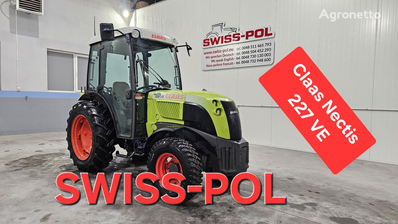 Claas Nectis 227 VE vinogradarski traktor