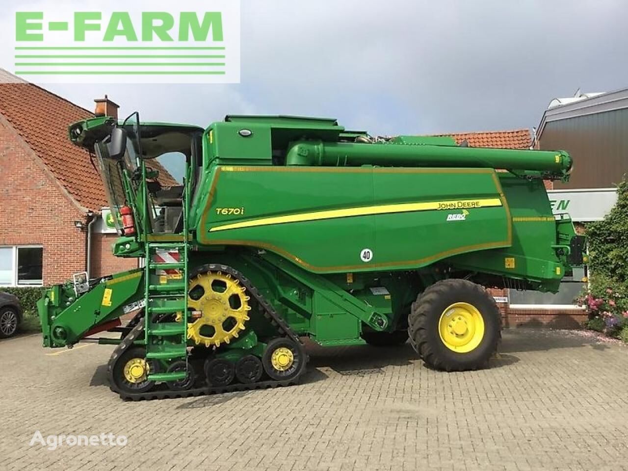 John Deere mähdrescher t670 ll kombajn za žito