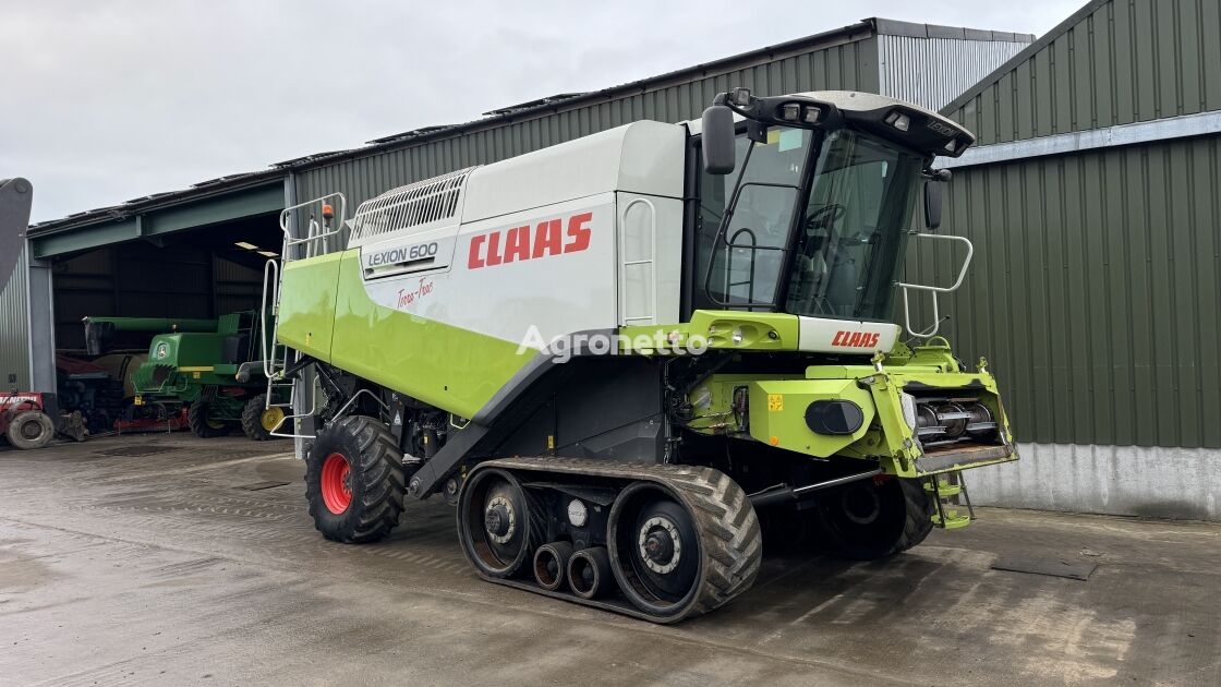 Claas Lexion 600TT c/w V1200 Header kombajn za žito