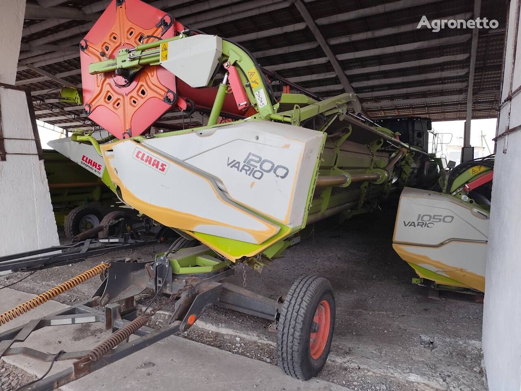 Claas Vario 1200 na vizku adapter za žito