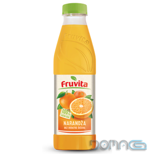 Sok Fruvita pomorandža 0.33l paket 1/12