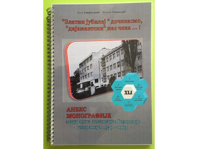 Aneks monografije maturanata leskovačke Gimnazije 1959-