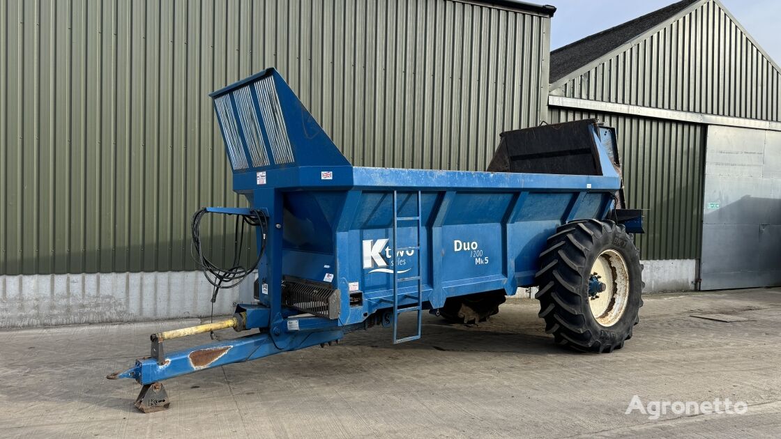 Ktwo Duo 1200 mk5 Muck Spreader rasipač stajnjaka