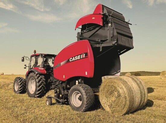 Nova Case IH RB 455 VC balirka za okrugle bale