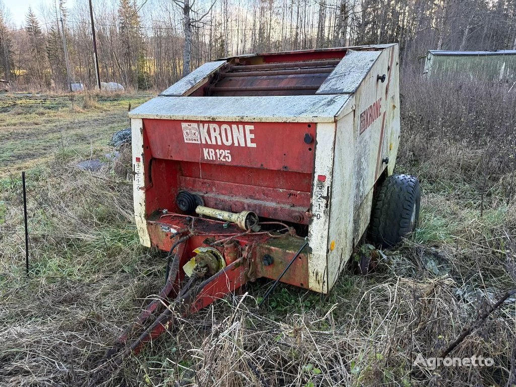 Prodaje se Krone KR 125 balirku za okrugle bale na aukciji