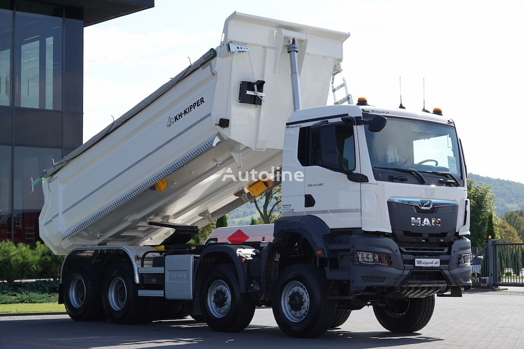 Novi MAN TGS 41.480 / 8x8 / WYWROTKA TYLNOZSYP / MANUAL / FABRYCZNIE NOWY kiper