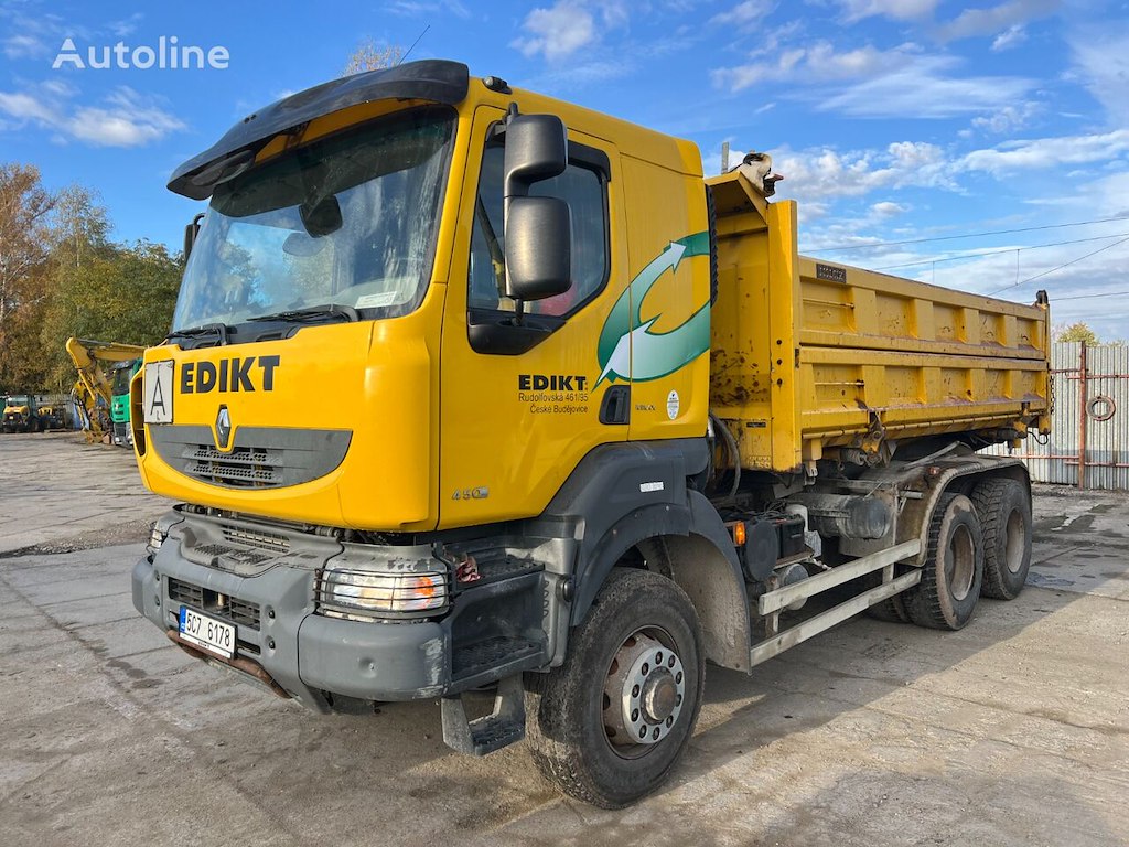 Prodaje se Renault KERAX 450.35 PR 6X6 kiper na aukciji