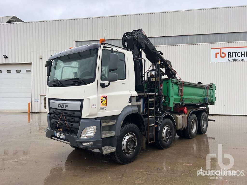 Prodaje se DAF CF 410 2014 Marchesi M15000Z Articulat kiper na aukciji