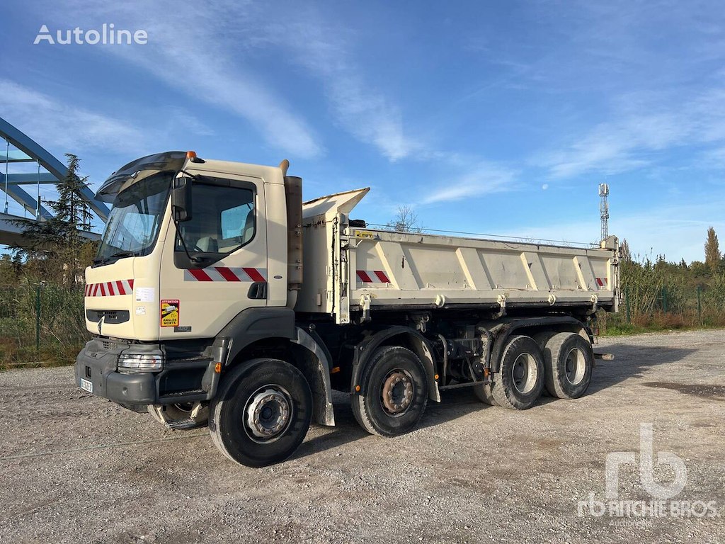 Prodaje se Renault KERAX420DCI 8x4 Camion Benne kiper na aukciji