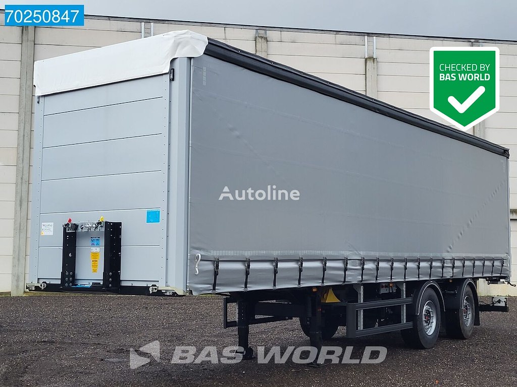 Nova System Trailers LPRS18 NEW Kooiaap Lift+Lenkachse poluprikolica sa kliznom ceradom