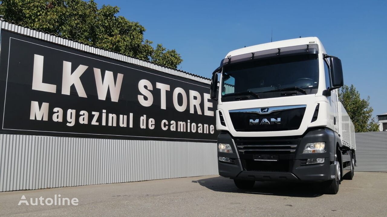 Prodaje se MAN TGX 26.460 kamion s ravnom platformom na aukciji