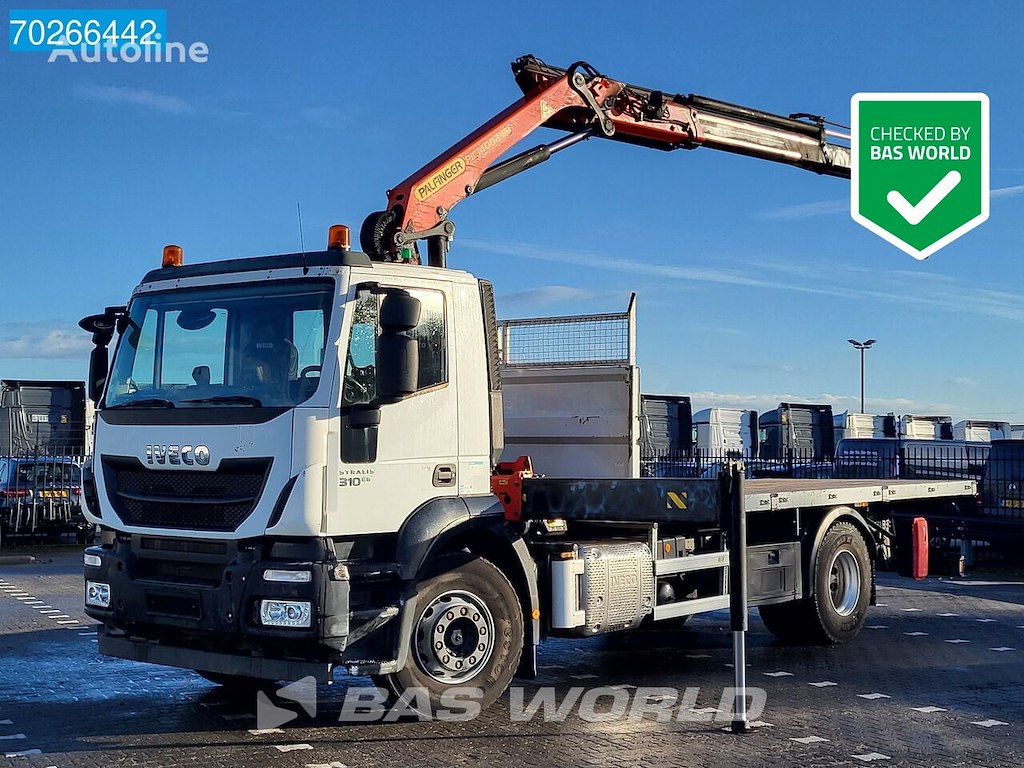 IVECO Stralis 310 4X2 PK 14002 EH Remote Full Steel Euro 6 kamion s ravnom platformom