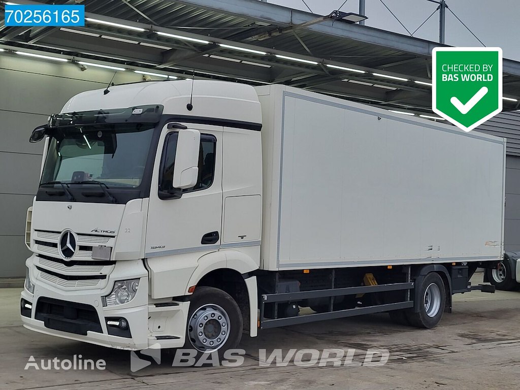 Mercedes-Benz Actros 1843 4X2 18tonner Ladebordwand Retarder ACC Euro 6 kamion furgon