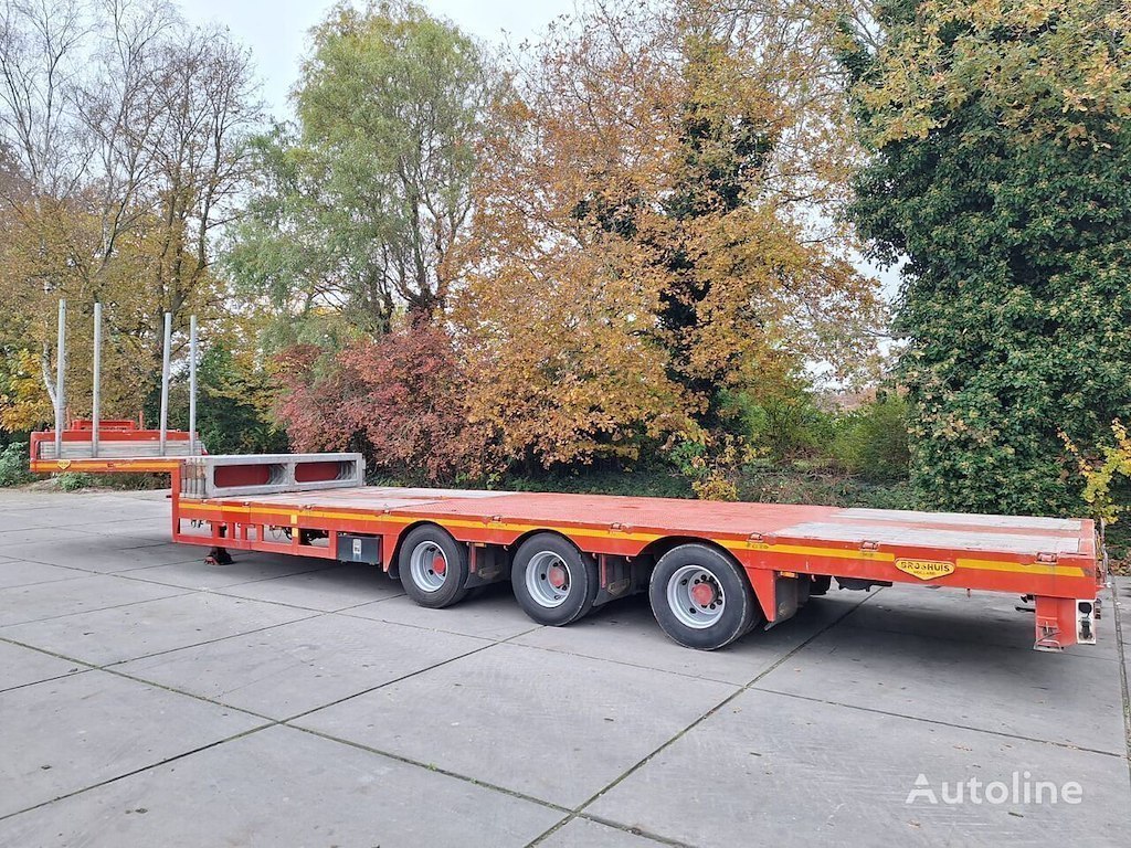 Broshuis Low loader 2x available topt condition 6,8m tele poluprikolica sa niskom platformom