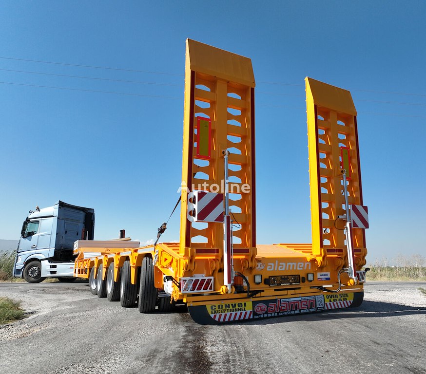 Nova Alamen Trailer 2-3-4-5-6 Axle Lovbed Semitrailer poluprikolica sa niskom platformom