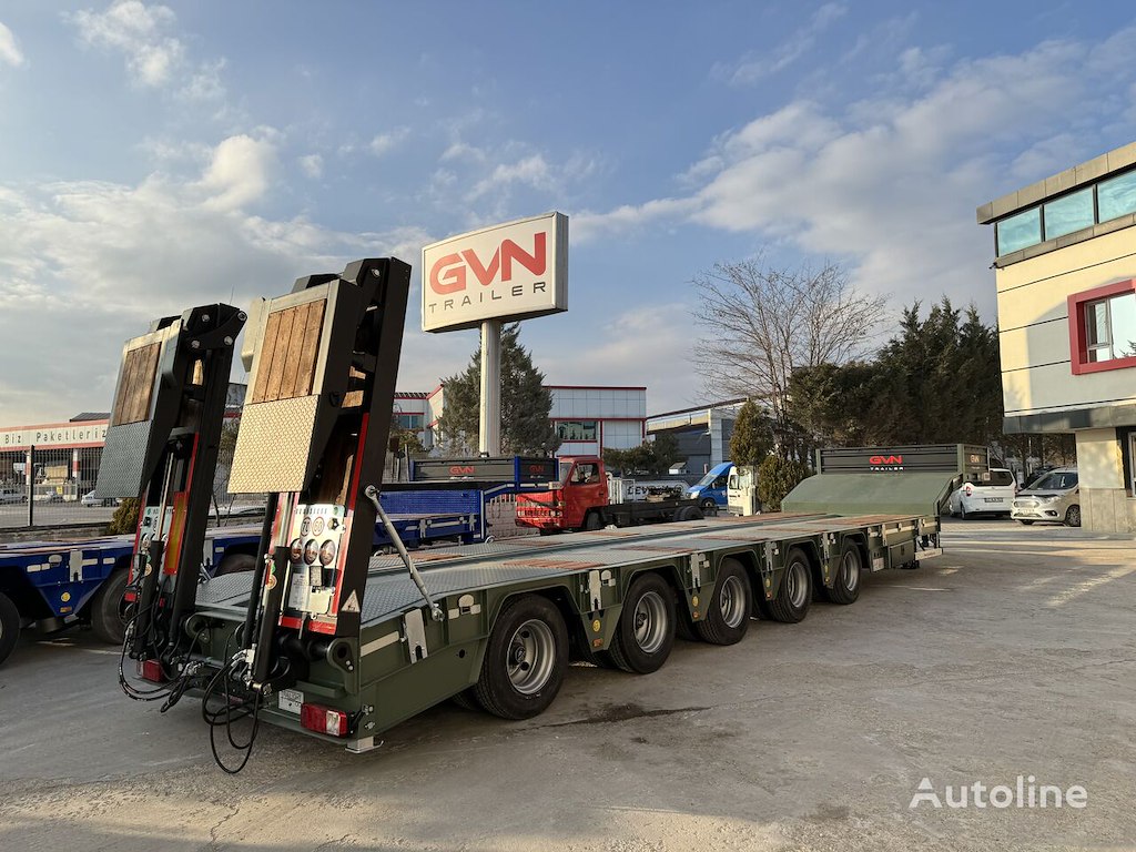 Nova GVN Trailer 5 AXLE LOWBED poluprikolica sa niskom platformom