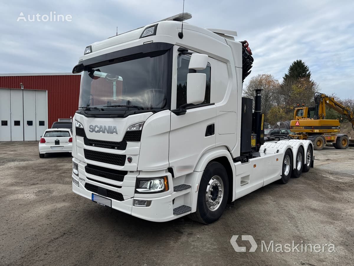 Prodaje se Scania G500 rol kiper sa kukom na aukciji