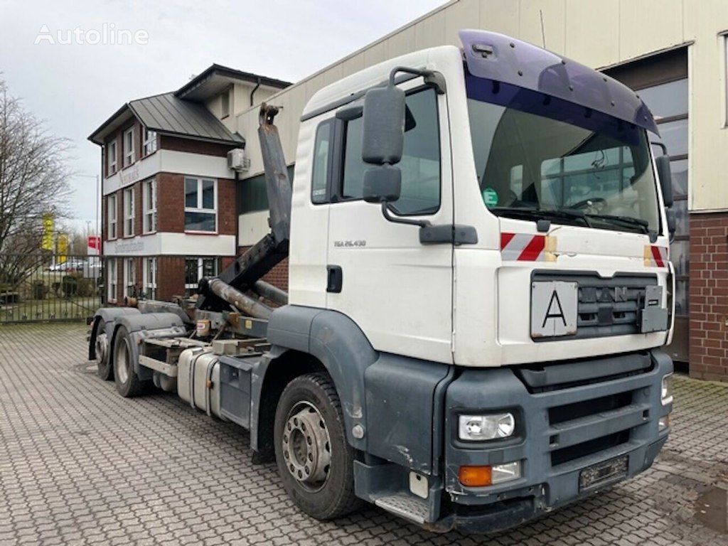 MAN 26.430 6x2 TGA Meiller RK 20.70 kamion rol kiper