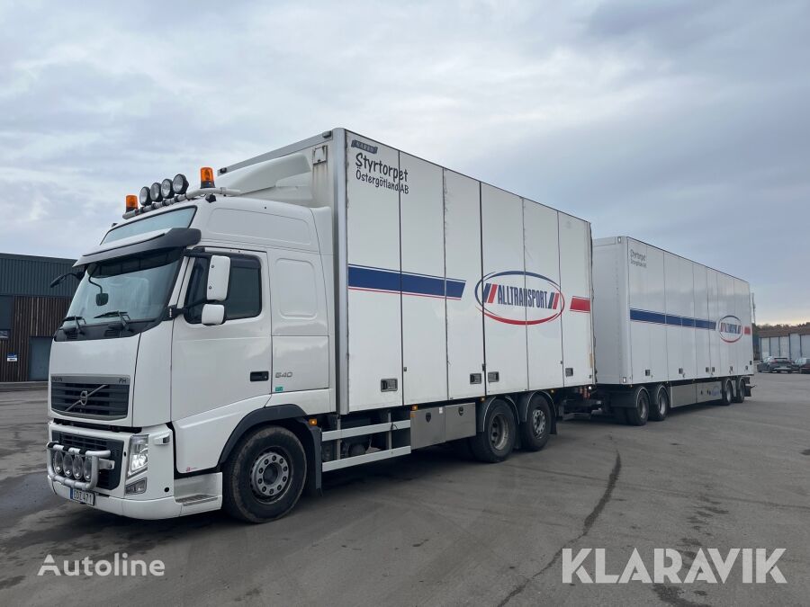 Prodaje se Volvo FH 6x2 kamion hladnjače na aukciji + prikolica hladnjača