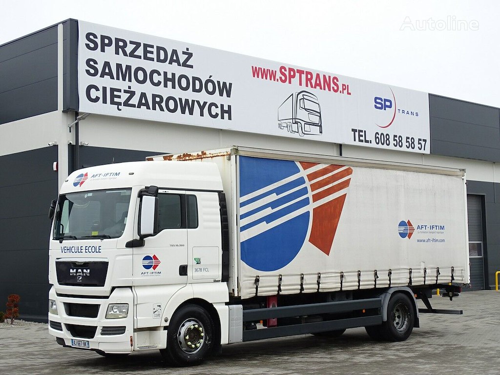 MAN TGX 18.360 kamion sa klizna zavesa cerada