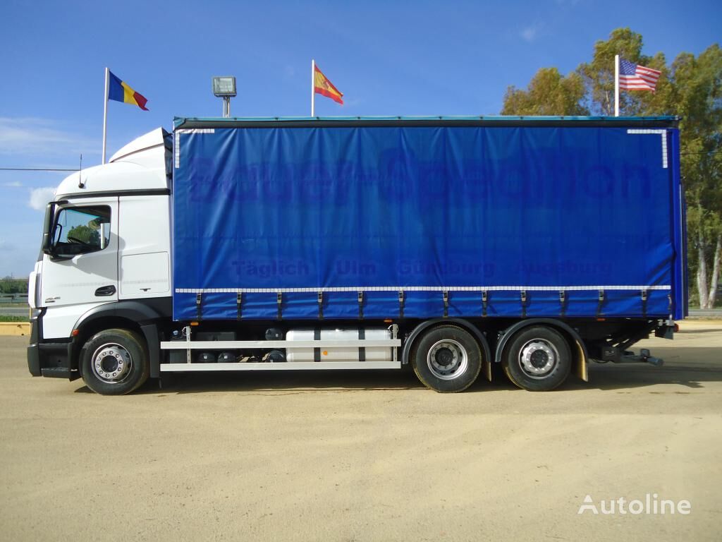 Mercedes-Benz ACTROS 25 45 kamion sa klizna zavesa cerada