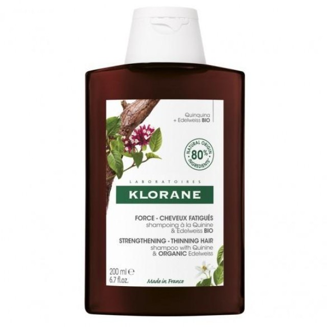 KLORANE Kinin Runolist šampon 200ml