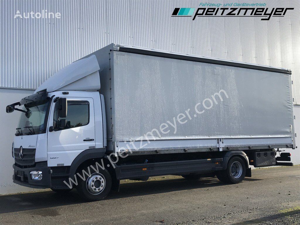 Mercedes-Benz Atego 1227 L Pritsche m. Hecktüren kamion s ceradom