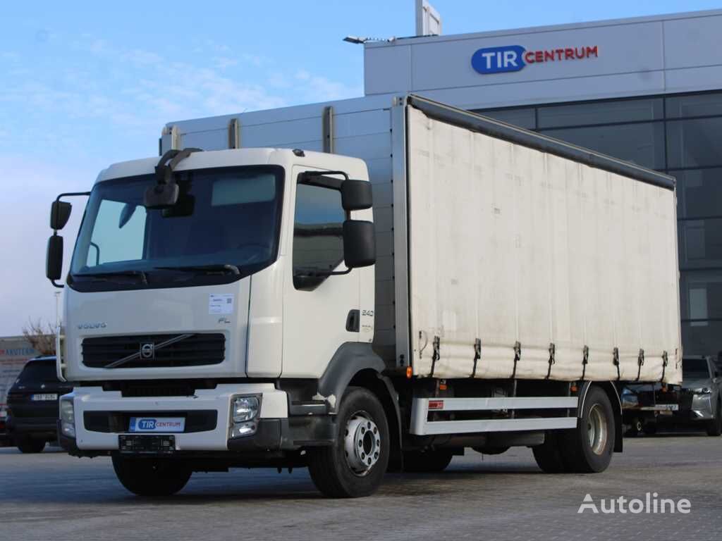 Volvo FL 240, EURO 5, HYDRAULIC FRONT, TIRES 80% kamion s ceradom