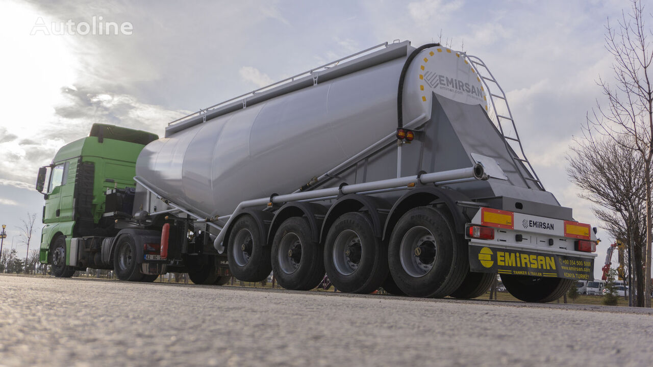 Nova Emirsan * 2024 4 Axle Cement Tanker Trailer cisterna za prevoz cementa