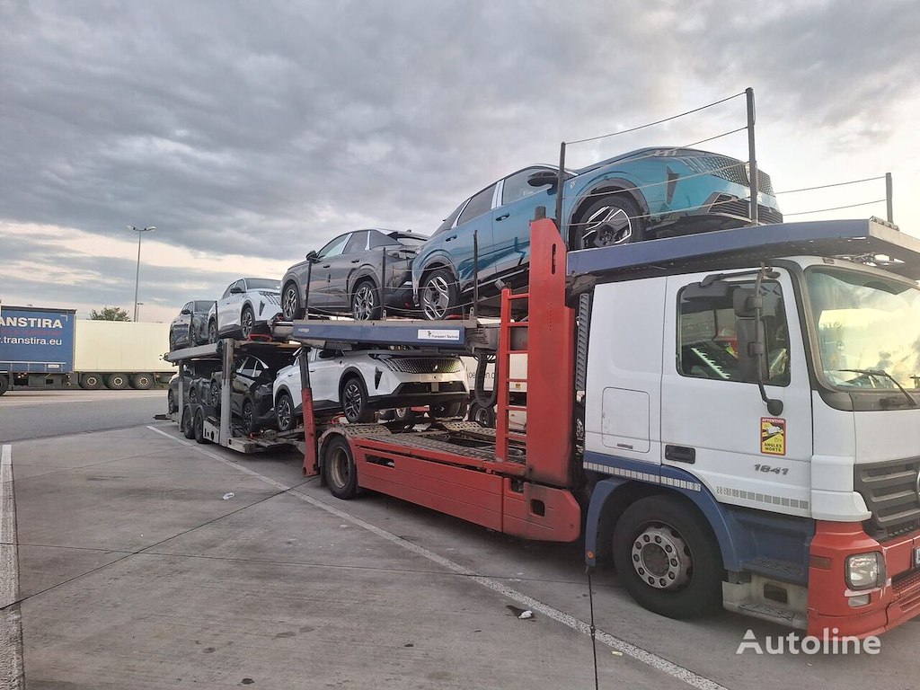 Mercedes-Benz Actros 1841L autotransporter + prikolica autotransportera