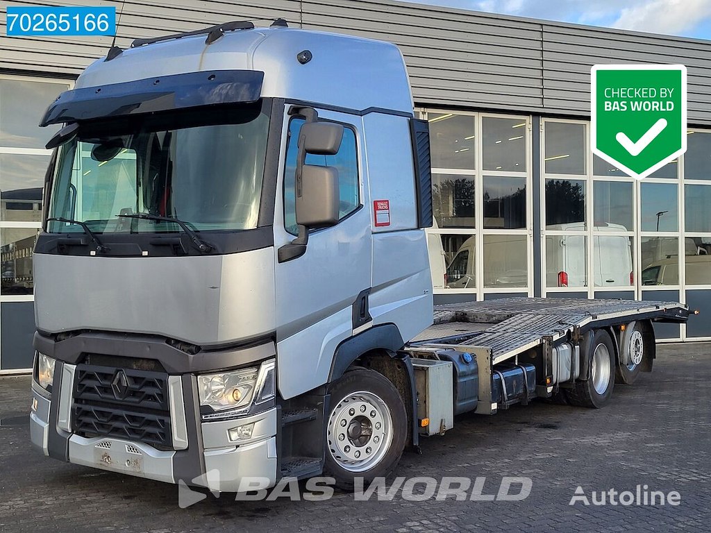 Renault T 460 6X2 Car truck transporter Retarder Liftachse Euro 6 autotransporter