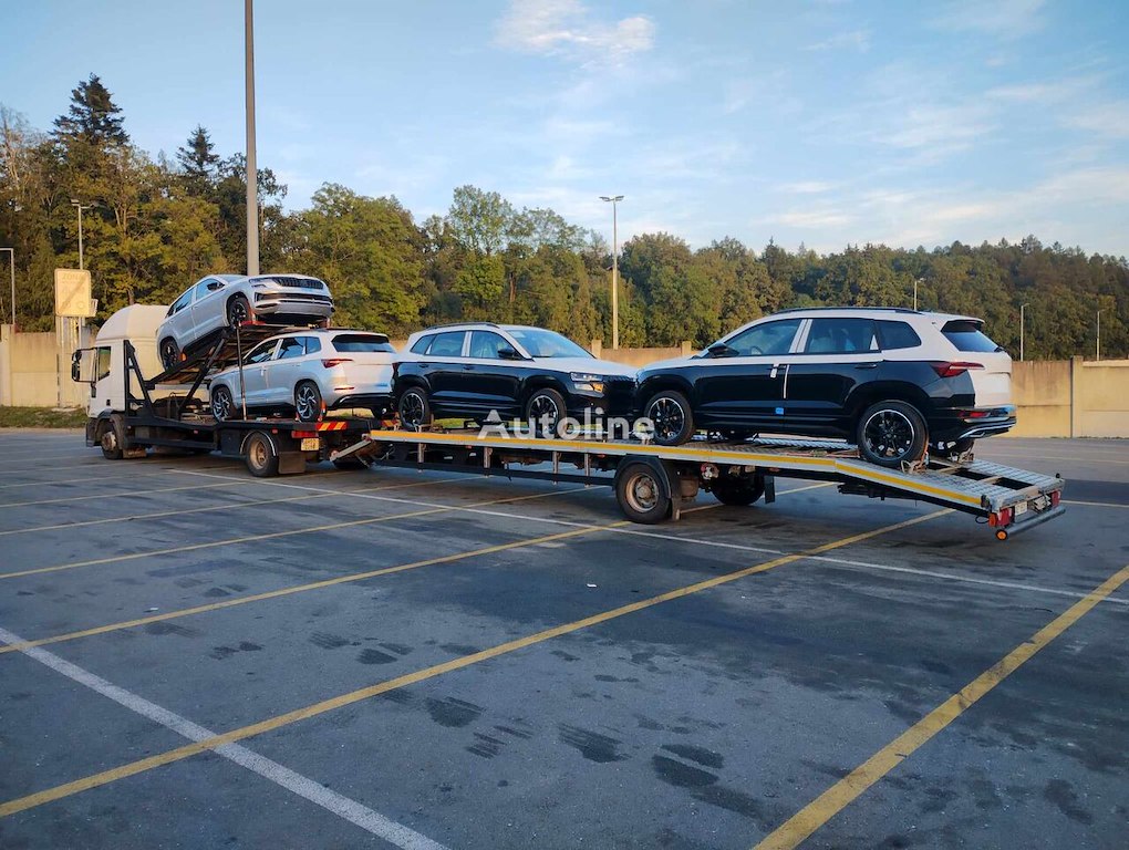 IVECO EUROCARGO 120 autotransporter + prikolica autotransportera